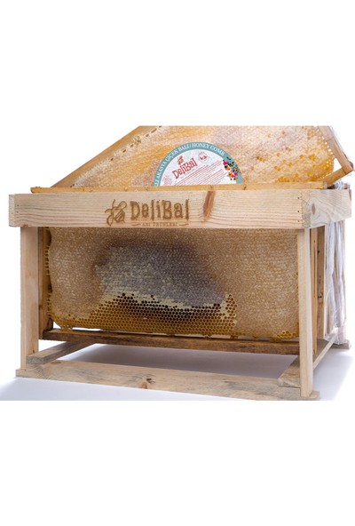 Delibal Petekli Çiçek Balı greniş Çıtalı (2,95 kg-3,25 kg Arası)