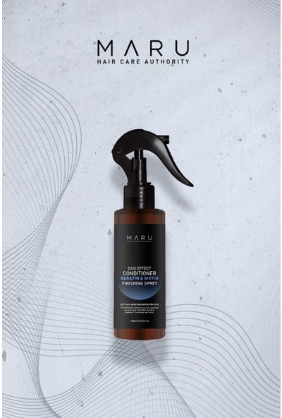 Maru Duo Effect Condıtıoner Fınıshıng ve Sprey Çift Fazlı Keratin ve Biotin Fön Suyu 150 ml Maru Duo Effect Condıtıoner Fınıshıng ve Sprey Çift Fazlı Keratin ve Biotin Fön Suyu 150 ml