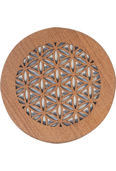 Anadolia Yaşam Çiçeği 4'lü Mdf Bardak Altlığı