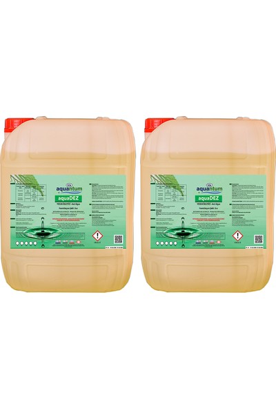 Aquantum 2 Adet Aquantum 20 kg (40 Kg) Yosun Önleyici - Giderici - Liquid Algaecide Aquantum 2 Adet Aquantum 20 kg (40 Kg) Yosun Önleyici - Giderici - Liquid Algaecide