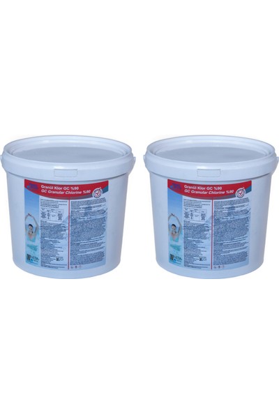 Deep Blue Gc 35 kg Chlor Stabilize Triklor Granül %90 Aktif Klor - Granular Chlorine Deep Blue Gc 35 kg Chlor Stabilize Triklor Granül %90 Aktif Klor - Granular Chlorine