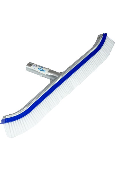 Water Fun Alümınyum Destekli Klipsli Kıvrık Havuz Fırçası 45 cm