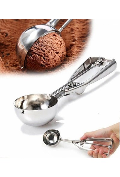 Glassycook Tohana Paslanmaz Çelik Kurabiye Helva Dondurma Servis Sunum Kaşığı Glassycook Tohana Paslanmaz Çelik Kurabiye Helva Dondurma Servis Sunum Kaşığı
