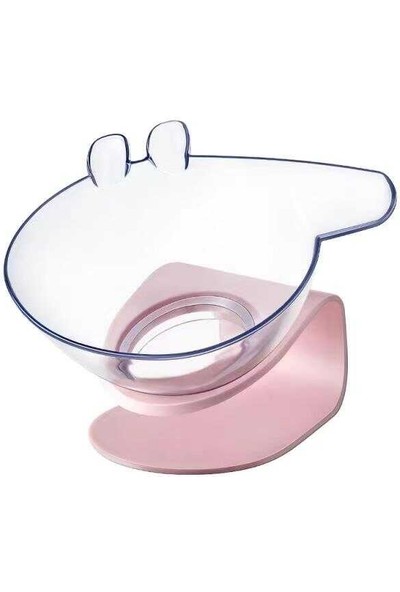 Miko Pet Flex Kedi Mama Kabı Pembe