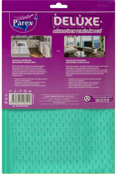Parex Deluxe Mikrofiber Bez 2'li