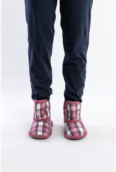 Nicoletta Gül Kurusu Kadın Panduf Bot Ses Yapmayan Taban