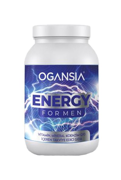 Ogansia Energy For Men (14 Vitamin, 8 Mineral, 4 Amino Asit, Koenzim Q10, Alfa Lipoik Asit) Ogansia Energy For Men (14 Vitamin, 8 Mineral, 4 Amino Asit, Koenzim Q10, Alfa Lipoik Asit)
