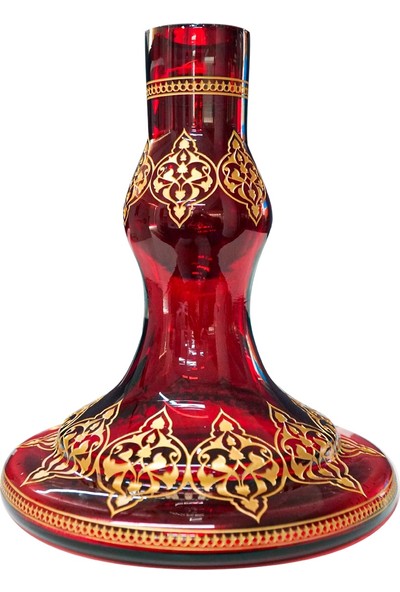 Anadolia Selçuklu Desenli Kırmızı Nargile