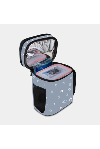 Timburly Termoslu Buzluk Çanta Çanta Anne Bebek Termos Askılı