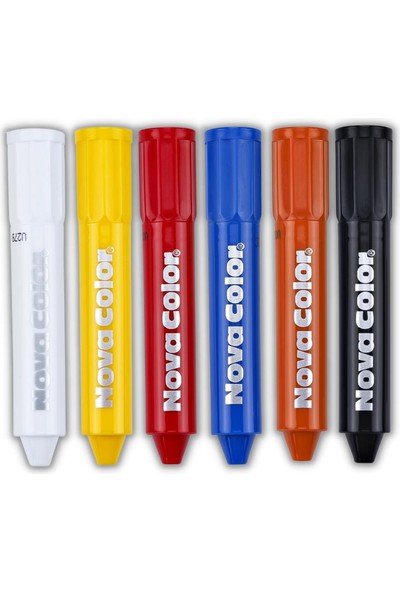 Nova Color Yüz Boyası 6 Renk 1 Paket Nova Color 6 Renk Yüz Boyası 1 Paket