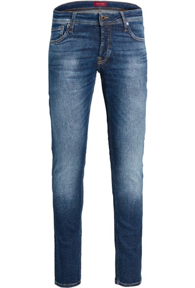 Jack & Jones 12182975_Jjiglenn Jjoriginal Sbd 81 Skinny Fit Düz Erkek Denim Pantolon