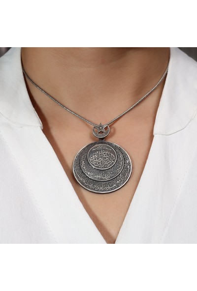 Sima Silver Gümüş Tasarım Inşirah Süresi Yazılı Hilal Bayan Gümü?