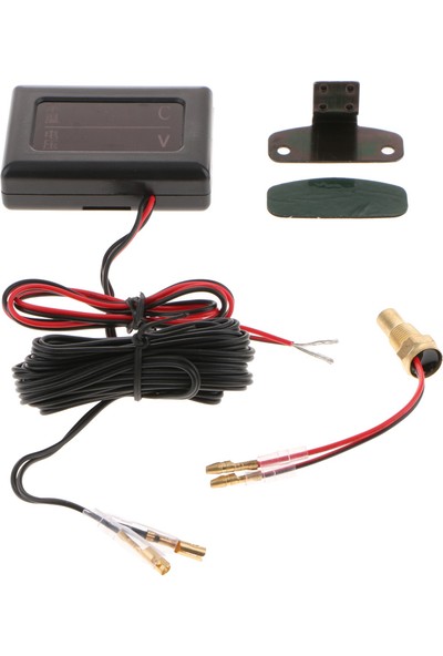Sharplace Evrensel Araba LCD Dijital LED Su Sıcaklığı Ölçer Voltmetre W / Kafa Sensörü 10MM (Yurt Dışından) Sharplace Evrensel Araba LCD Dijital LED Su Sıcaklığı Ölçer Voltmetre W / Kafa Sensörü 10MM (Yurt Dışından)