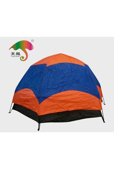 Sinerji Shop Tam Otomatik 6-8 Kişilik Hexagonal Çadır Kamp Çadırı Aile Boyu
