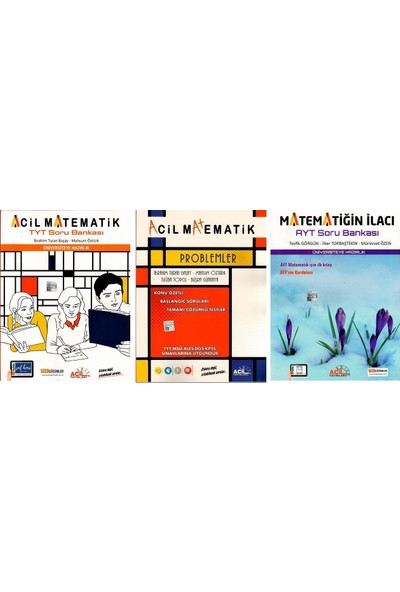 Acil TYT Soru Bankası Matematik - Acil TYT Problemler - Acil YKS AYT Soru Bankası Matematik Acil TYT Soru Bankası Matematik - Acil TYT Problemler - Acil YKS AYT Soru Bankası Matematik