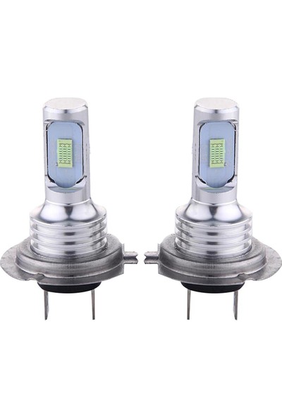 Sharplace 2 Parça H7 LED Farlar Ampul Seti Yüksek / Düşük Işın 35 W 4000LM 8000K Buz Mavisi (Yurt Dışından)