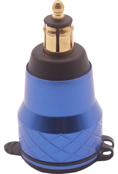 Sharplace Dın In Day USB Motosiklet Şarj Soket Mavi Bmw F800 F650 F700 R1200GS Için Mavi (Yurt Dışından)