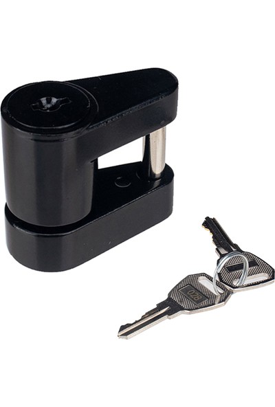 Sharplace Siyah Römork Hitch Kuplör Kilidi Dia 1/4 
