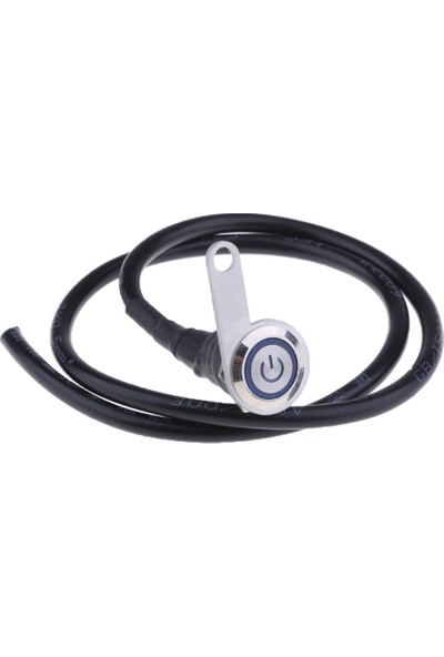 Sharplace 12 V Motosiklet Su Geçirmez Alüminyum Saplı Çubuk Kapalı Anahtarı Far Mavi (Yurt Dışından)