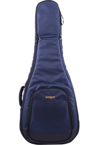 Wagon Case 05 Serisi Akustik Gitar Taşıma Çantası - Mavi