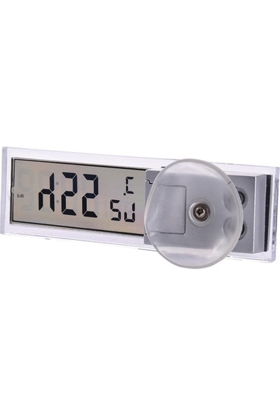 Sharplace Yüksek Kaliteli Araba Cam Dijital LCD Zaman Saati Termometre Vantuz (Yurt Dışından) Sharplace Yüksek Kaliteli Araba Cam Dijital LCD Zaman Saati Termometre Vantuz (Yurt Dışından)