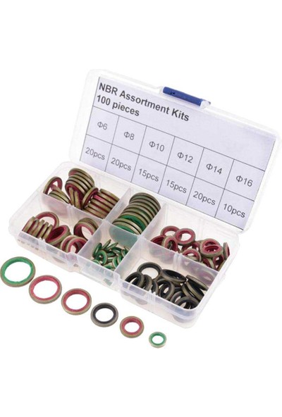 Sharplace 100 Parça Kendinden Merkezli Conta Conta Yıkama M6 M8 M10 M12 M14 M8 Ürün Çeşitliliği (Yurt Dışından) Sharplace 100 Parça Kendinden Merkezli Conta Conta Yıkama M6 M8 M10 M12 M14 M8 Ürün Çeşitliliği (Yurt Dışından)