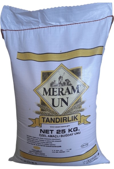 Meram Un Akkulak Değirmencilik Meram Un Tandırlık 25 kg