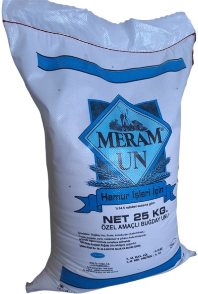 Meram Un Meram Hamur Işleri Buğday Unu 25 kg