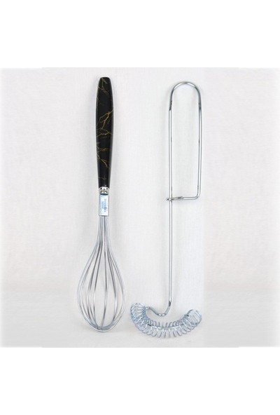 Eydia Ikea Çırpıcı Seti Siyah Saplı