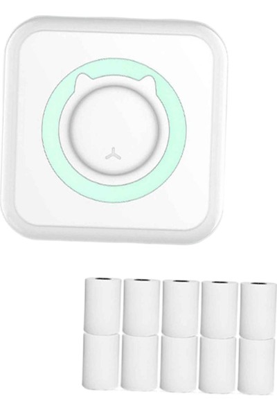 Taşınabilir / Mini Cep Etiket Makbuz Termal Yazıcı W / Kağıt Rulo Ev Ofis Mavi (Yurt Dışından) Taşınabilir / Mini Cep Etiket Makbuz Termal Yazıcı W / Kağıt Rulo Ev Ofis Mavi (Yurt Dışından)