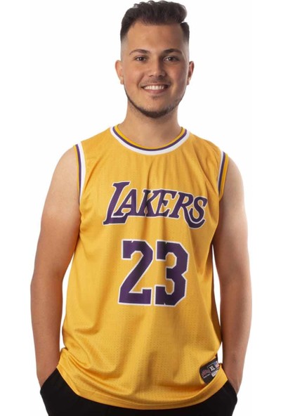 T-35 Los Angeles Lakers 23 Lebron James Basketbol Forma T-35 Los Angeles Lakers 23 Lebron James Basketbol Forma
