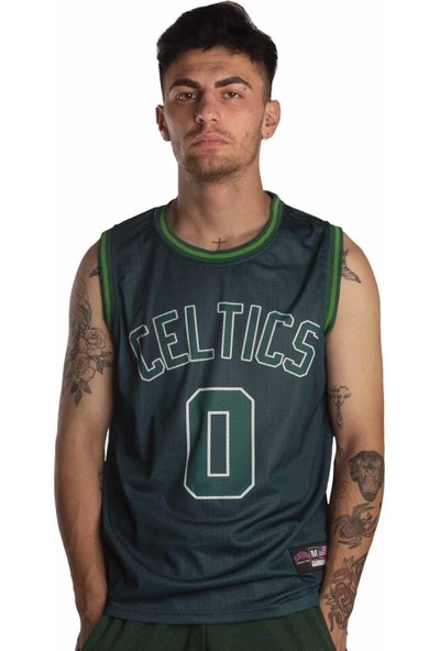 T-35 Boston Celtics 0 Jayson Tatum Basketbol Forma