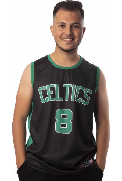 T-35 Boston Celtics 8 Kemba Walker Basketbol Forma