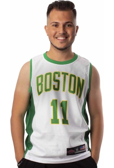 T-35 Boston Celtics 11 Kyrie Irving Baskebol Forma T-35 Boston Celtics 11 Kyrie Irving Baskebol Forma