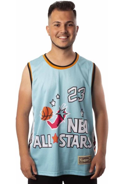 T-35 Nba All Stars 23 Jordan Oversize Basketbol Forma T-35 Nba All Stars 23 Jordan Oversize Basketbol Forma