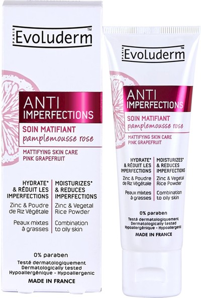 Evoluderm Anti Imperfection Nemlendirici Krem 50 ml