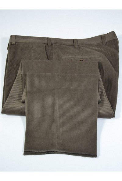 Eleyse Bilbao Içi Jardonlu Klasik Erkek Kadife Pantolon - Vizon - 44 Eleyse Bilbao Içi Jardonlu Klasik Erkek Kadife Pantolon - Vizon - 44
