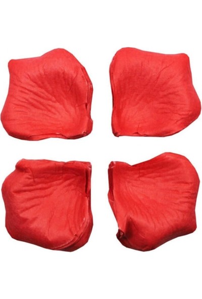 Piyop Yapay Kırmızı Gül Yaprağı - Yapay Gül Yaprağı - 144 Adet