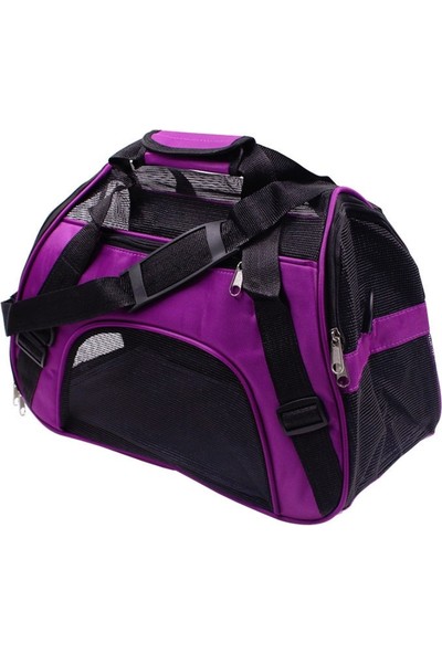 Generic Taşınabilir Katlanabilir Pet Taşıma Çantası - Mor (Yurt Dışından)