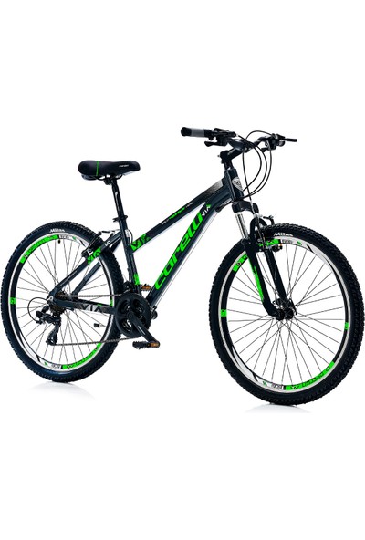 Corelli Via 1.0 26 Jant 16'' Bayan Dağ Bisiklet Siyah-Yeşil Corelli Via 1.0 26 Jant 16'' Bayan Dağ Bisiklet Siyah-Yeşil