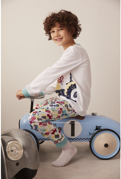 Penti Mix Construction 4lü Pijama Takımı Penti Mix Construction 4lü Pijama Takımı