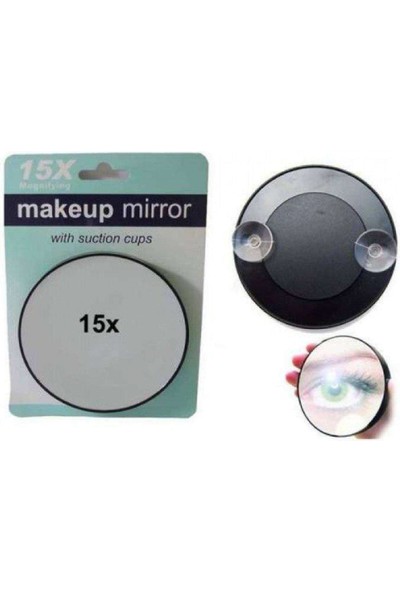 Lilibety Ocean Vantuzlu 15X Zoom Makyaj Ayna