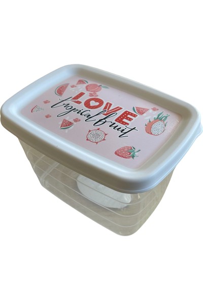 Little Lemur Desenli Saklama Kabı 625 ml