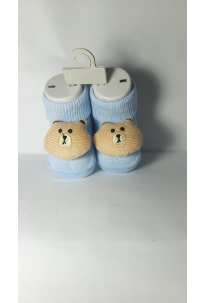 İki Kalp Butik Ikikalp Butik Bebek Figürlü Çıngıraklı Patik Çorap