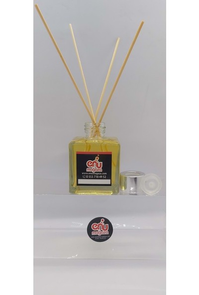Enu Hanımeli Yüksek Esanslı, Çubuklu Oda, Ofis, Banyo, Mekan Parfümü Kokusu 120 ml.