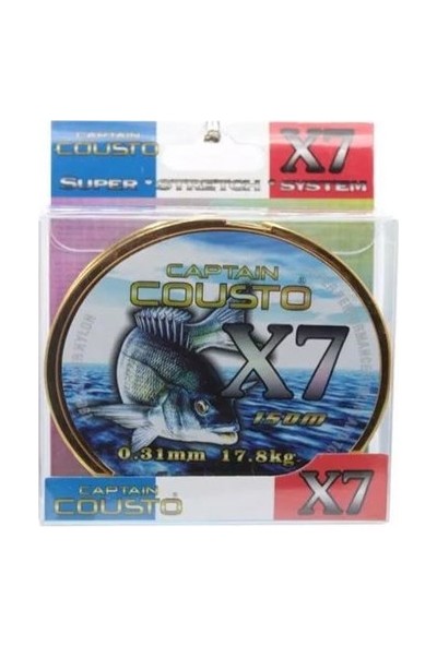 Balza Captain Cousto X7 Misina 150 mt Balza Captain Cousto X7 Misina 150 mt