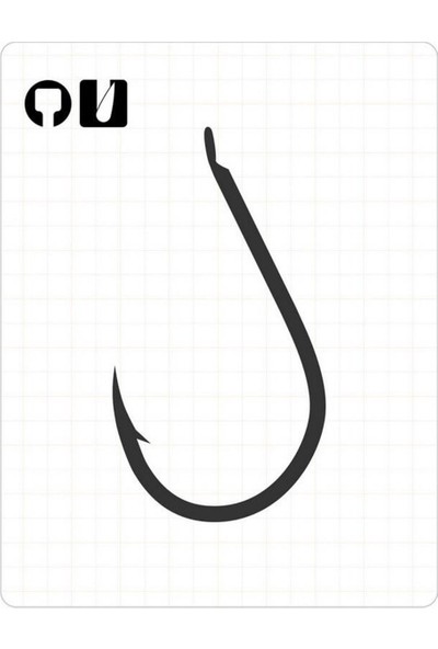 Fudo Chinu 1001 Black Nikel Olta Iğnesi Fudo Chinu 1001 Black Nikel Olta Iğnesi