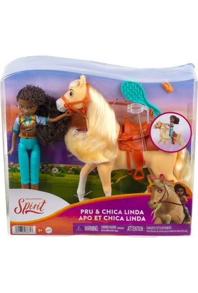 Mattel Spirit Bebek ve Güzel Atı Oyun Seti HHL11 Prudence ''pru'' Granger & Chica Linda Mattel Spirit Bebek ve Güzel Atı Oyun Seti HHL11 Prudence ''pru'' Granger & Chica Linda
