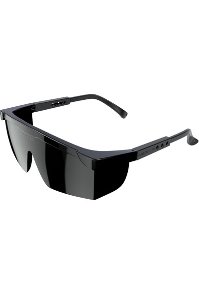 Baymax Iş Güvenlik Gözlüğü Ayarlı Kaynakçı Koruyucu Gözlük Siyah