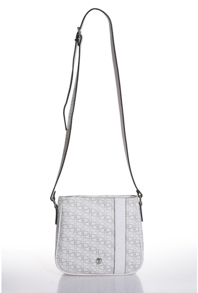 U.S. Polo Assn. US22155 Beyaz - Beyaz Kadın Çapraz Çanta